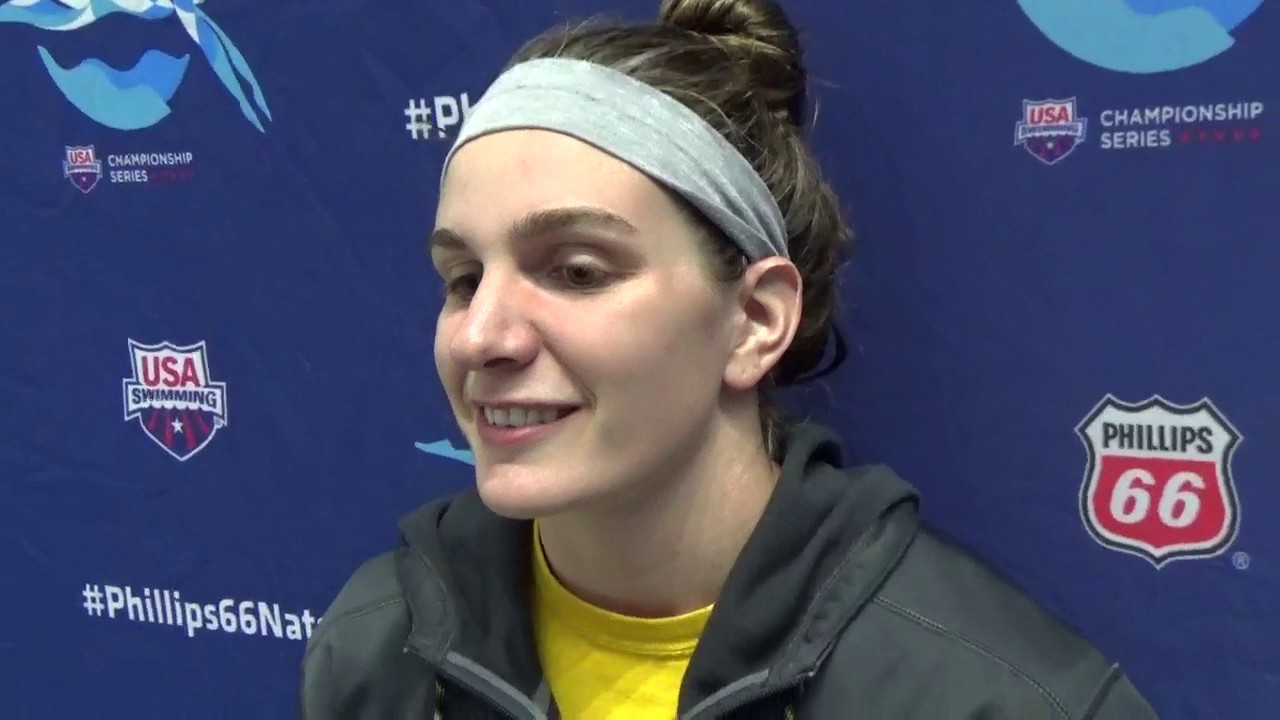 Hannah Stevens 50 back USA Nationals - YouTube