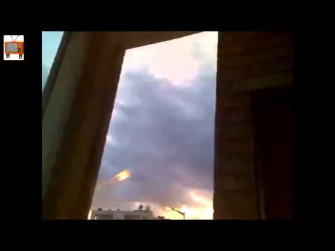 War and violence in Syria today  Multiple rocket launcher