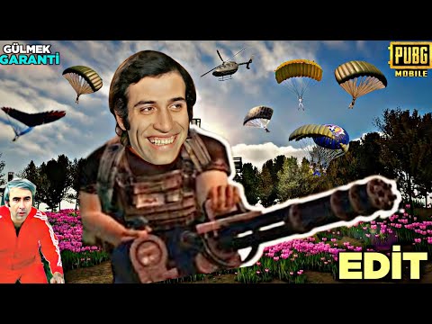 EFSANE EDİT 😱 %99 GÜLMEK GARANTİ 😂 PUBG MOBİLE KOMİK MONTAJ