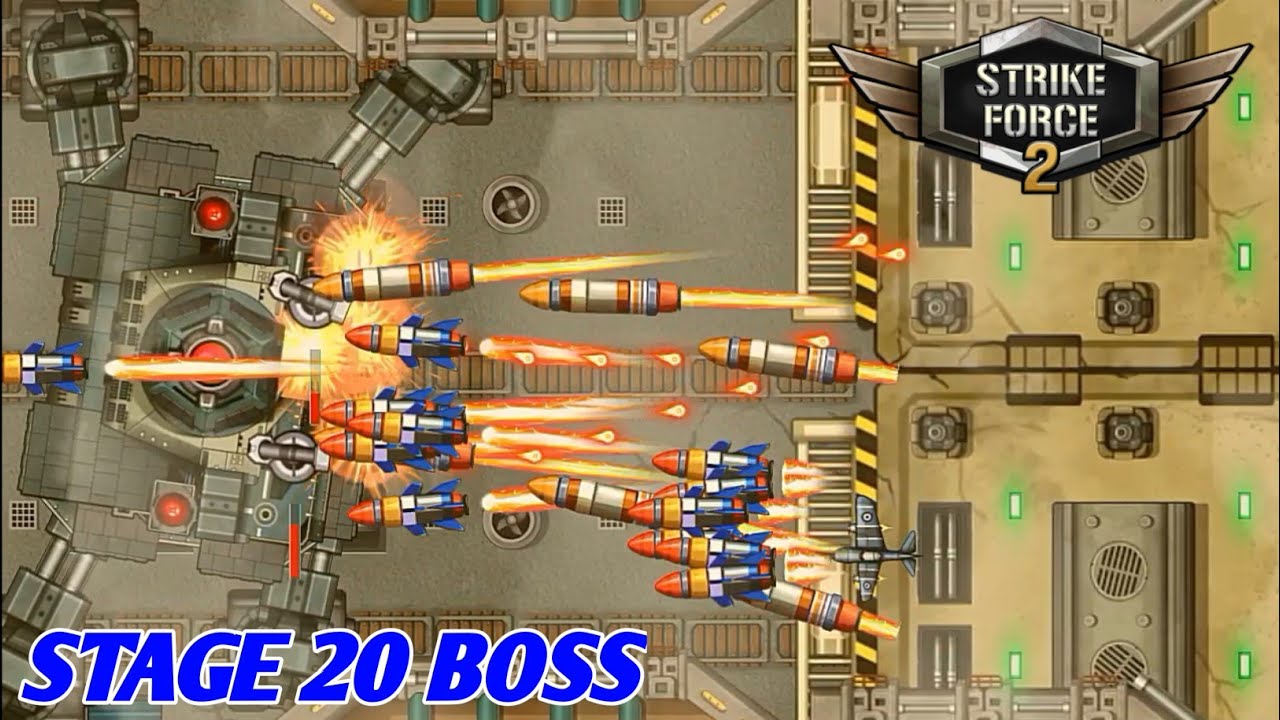STRIKE FORCE 2 - 1945 WAR (STAGE 20 BOSS) - YouTube