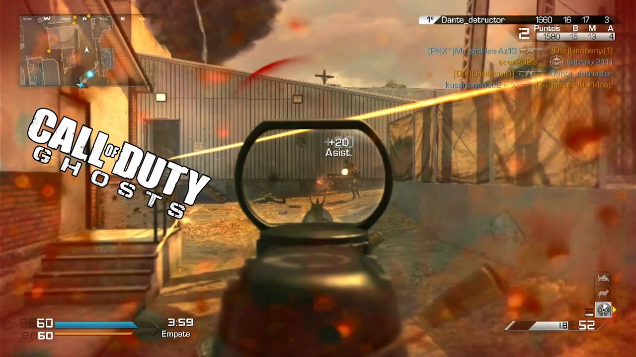 Call Of Duty Ghost | Por Poco Y Le Ganamos Al Aimbot 😐 - YouTube