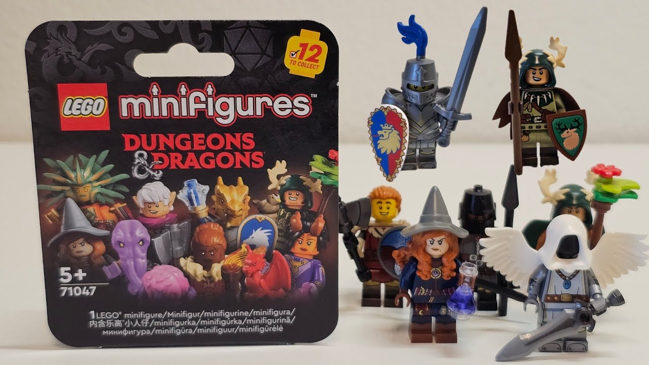 Custom LEGO D&D Minifigures!Best CMF? - YouTube