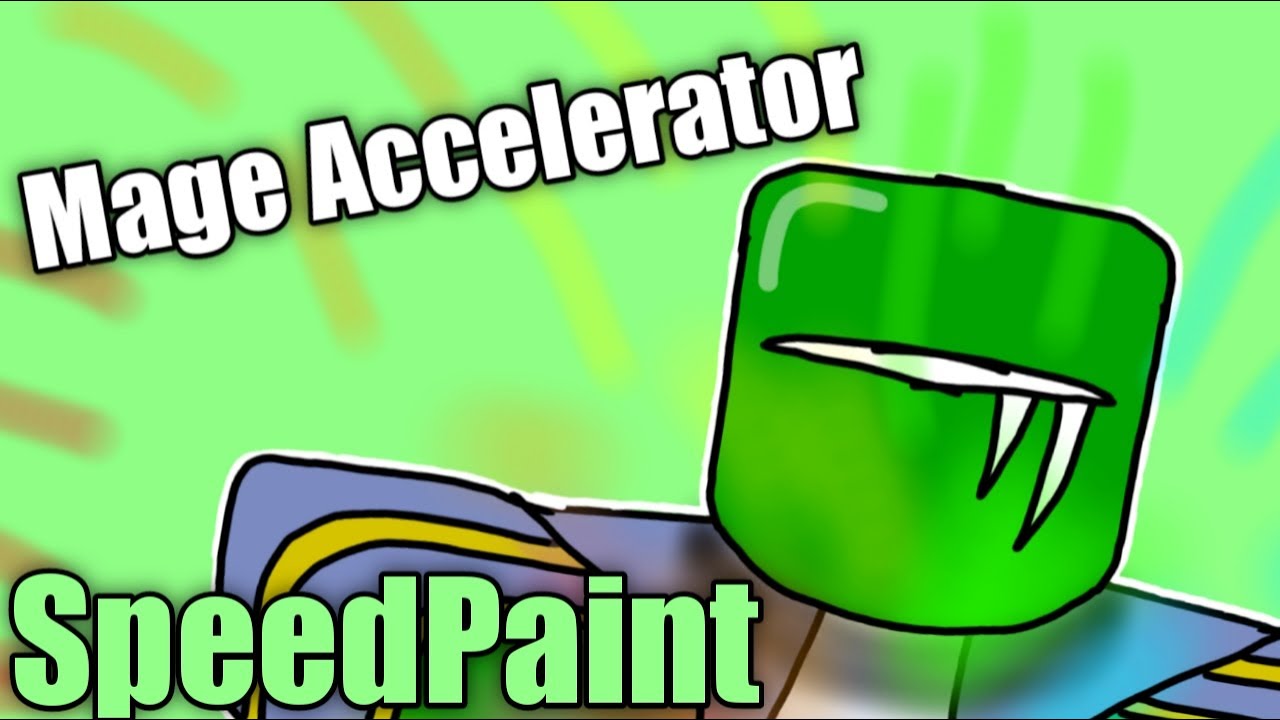 Mage Accelerator SpeedPaint! | TDS SpeedPaint - YouTube
