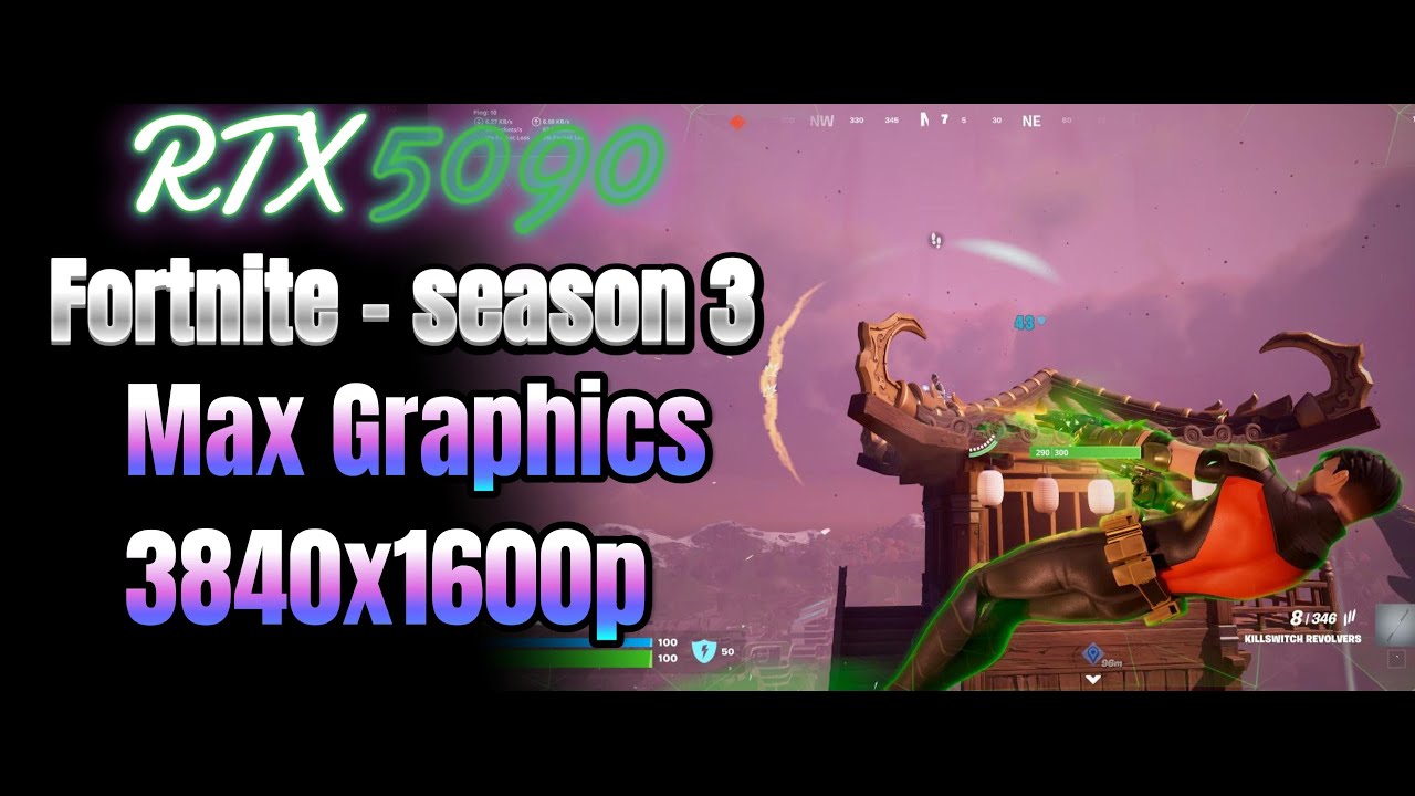 Fortnite - Season 3 Gameplay (RTX 5090) Max Graphics 3840x1600p - YouTube