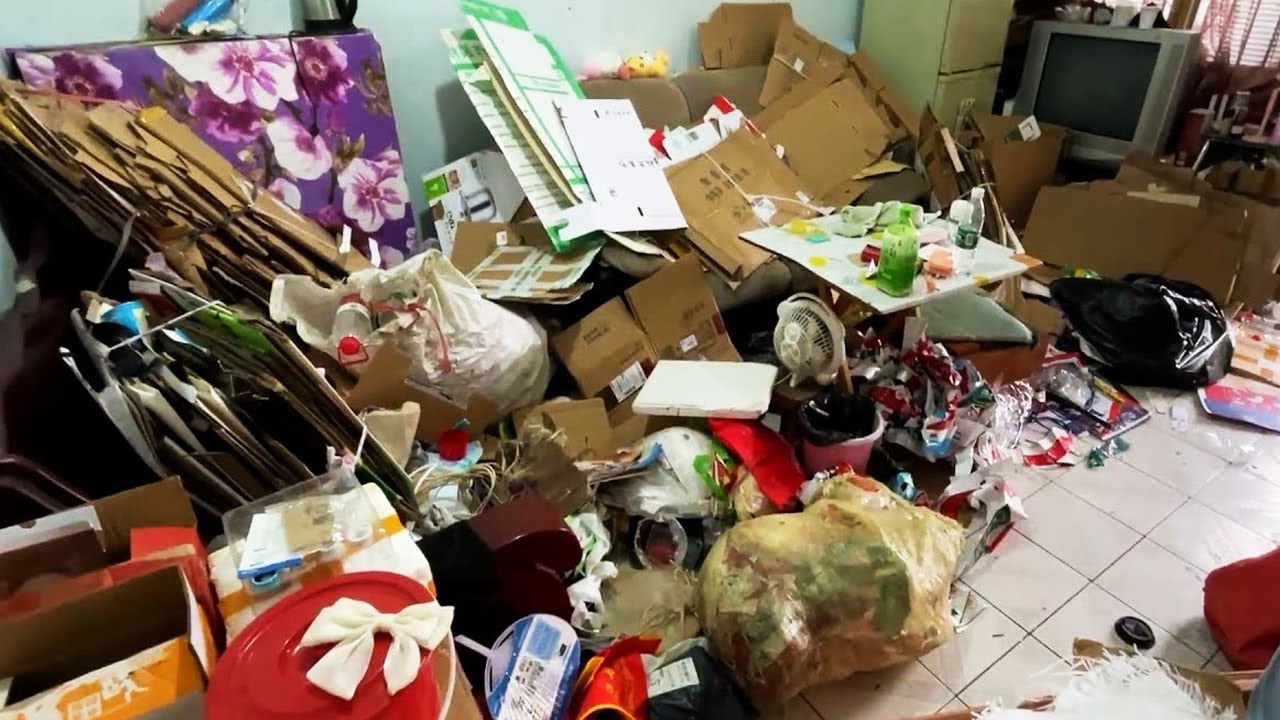 The kitchen is full of grease, clean it thoroughly【Household Cleaning ...