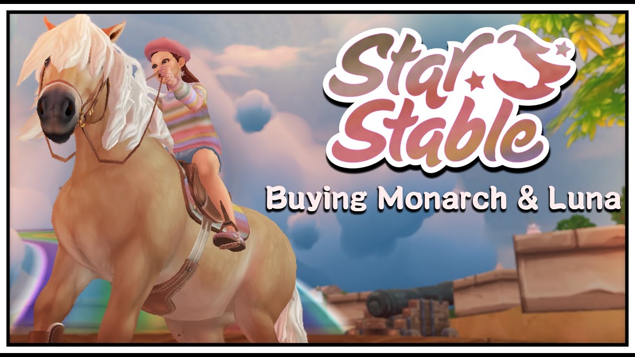 [Star Stable Online] Buying The New Magic Horses! Monarch & Luna! - YouTube