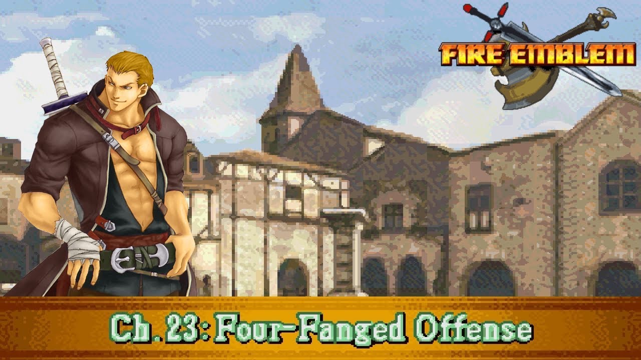Fire Emblem: The Blazing Blade (Cutscenes) (Chapter 23 - Four-Fanged ...