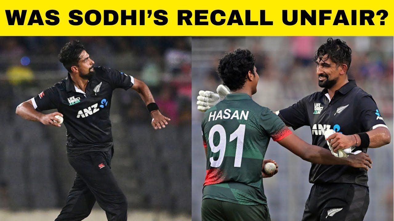 FLASH: Ish Sodhi and New Zealand script history with ODI win in ...