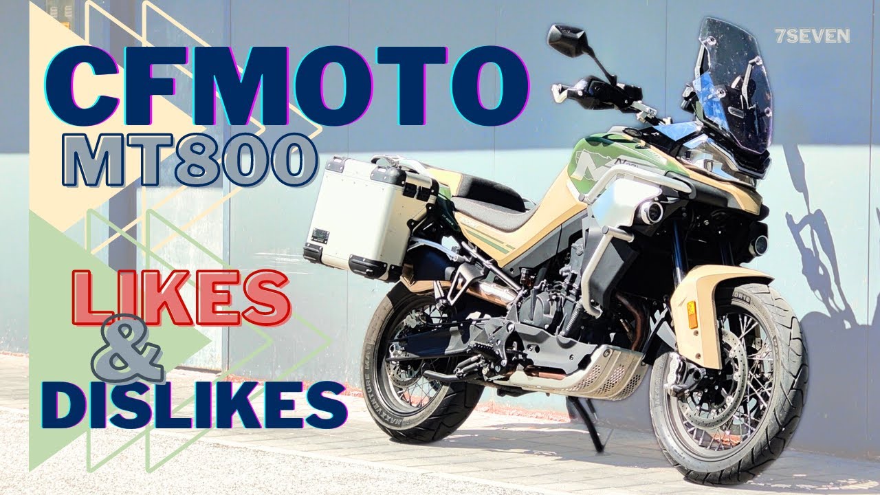CFMOTO MT 800 - Review & POV riding & sound check - YouTube