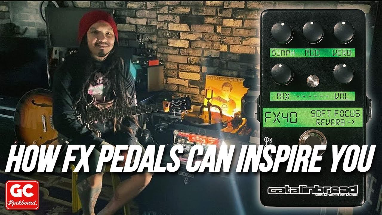 How FX PEDALS can INSPIRE you featuring the Catalinbread FX40 Soft Focus Reverb - YouTube