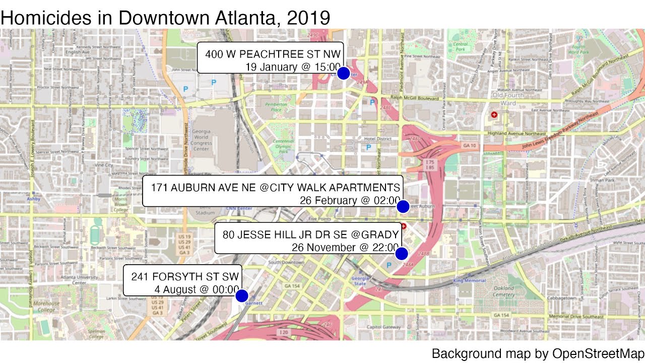 Code walk-through: your first crime map in R - YouTube