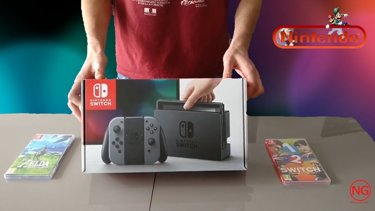 ON DÉBALLE ET ON JOUE À LA SWITCH !! - YouTube