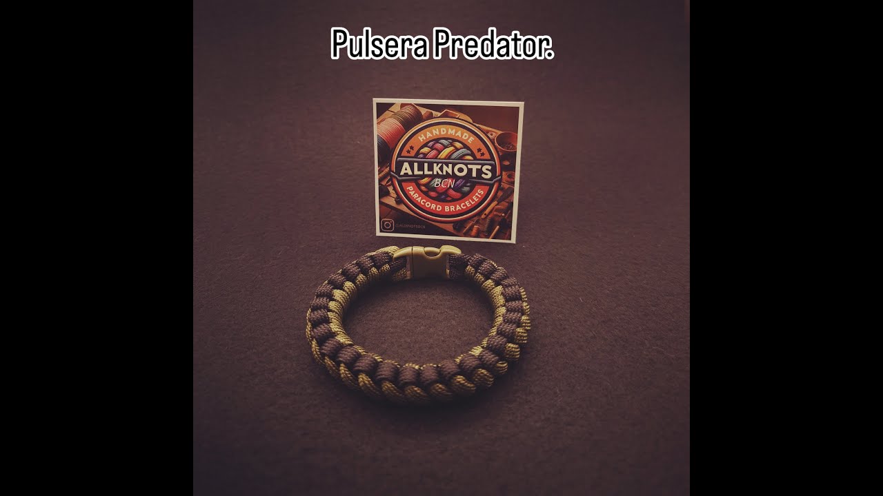 Pulsera Predator / Predator Paracord Bracelet. - YouTube