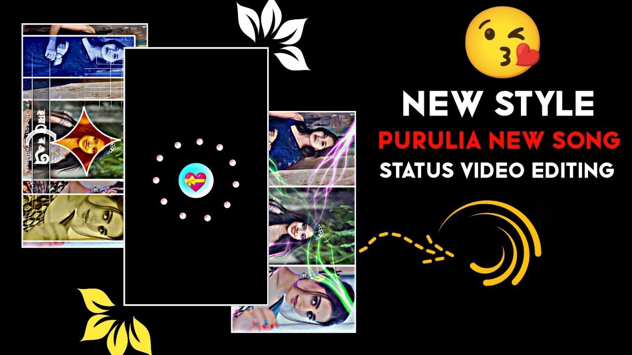 😘💘New Style | Purulia New Song Status Editing | Instagram Trending ...