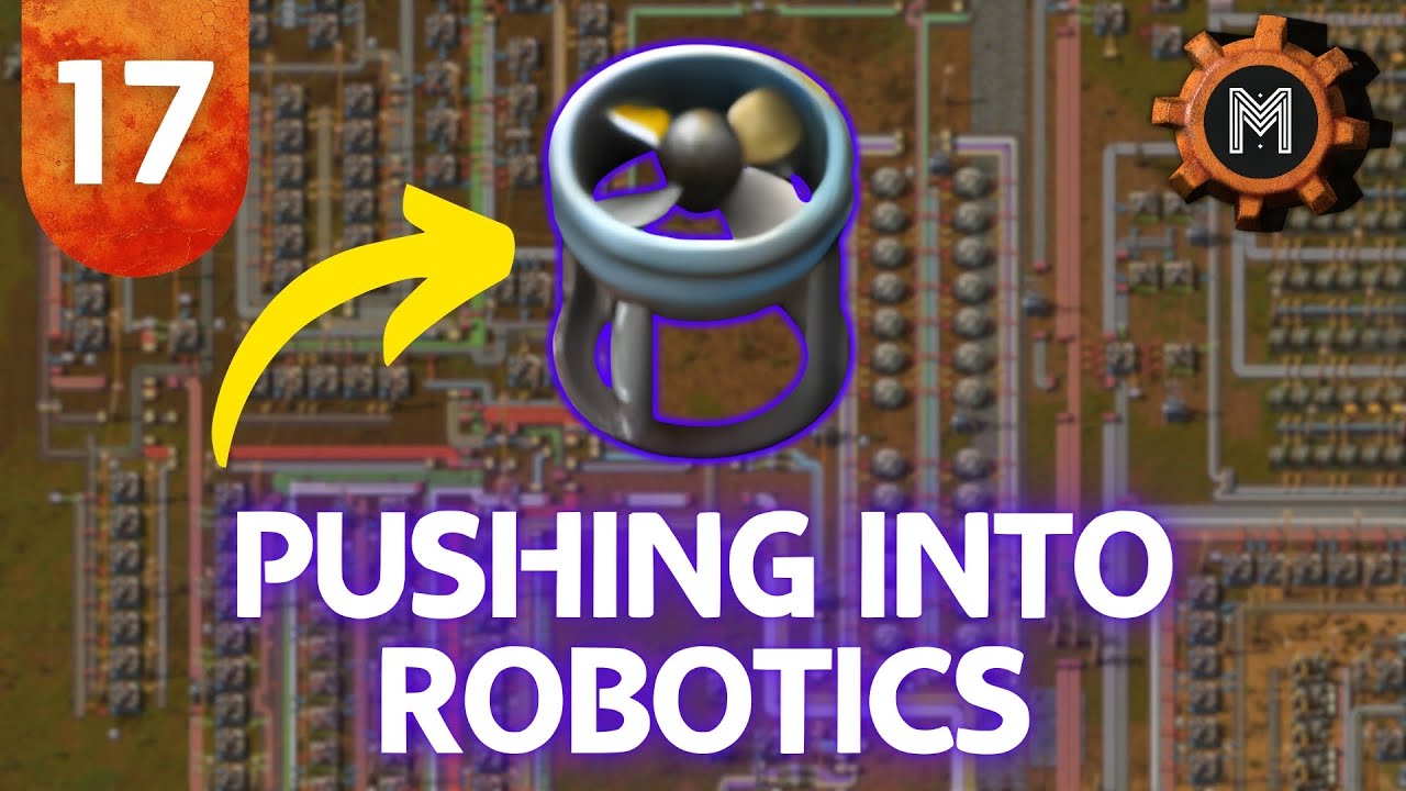 The Last Stretch: Flying Robot Frames! | 17 | Factorio Space Age - YouTube