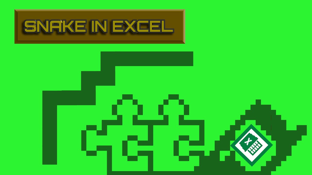 Pixel Art in Excel: Excel formula for Nokia mobile phone classic game ...