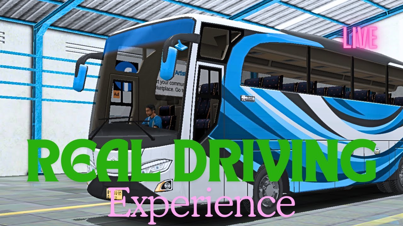 I got confused on stream. Bus simulator Indonesia. Multiplayer mode ...