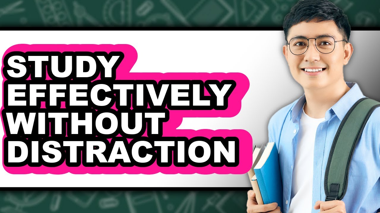 How to Study Effectively Without Distraction (easy Method) - YouTube