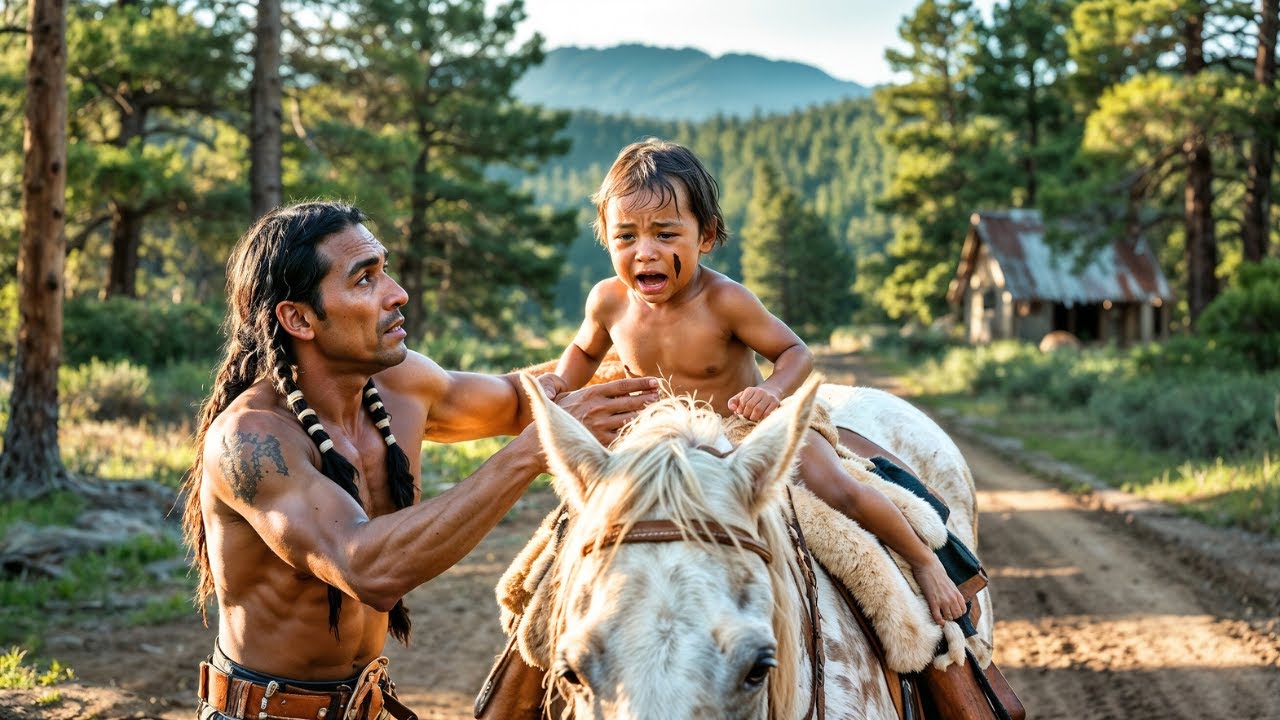 Apache Found Lost Horse With Crying Baby on Its Back—What He Did Next ...