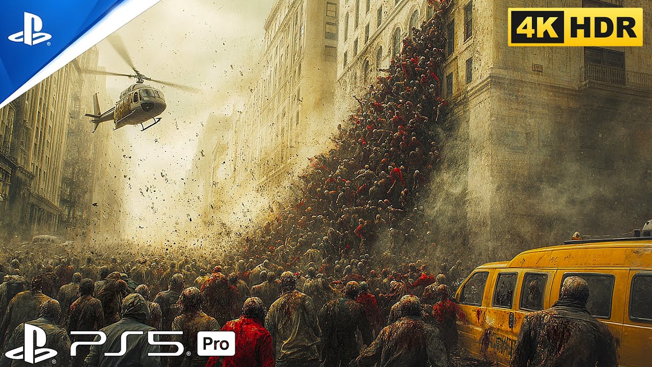 Surviving Zombie Apocalypse| PS5 PRO| Immersive Realistic ULTRA ...
