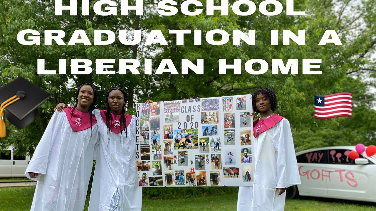 CORONA HIGH SCHOOL GRADUATION: LIBERIAN STYLE 🇱🇷🎓 - YouTube