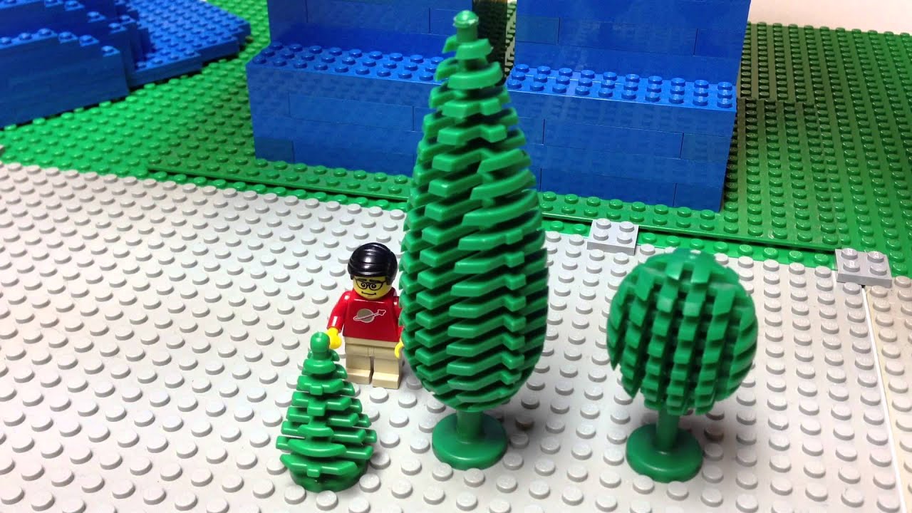 LED #27 Lego Element Daily Part 3778 Plant - Cypress Tree - YouTube