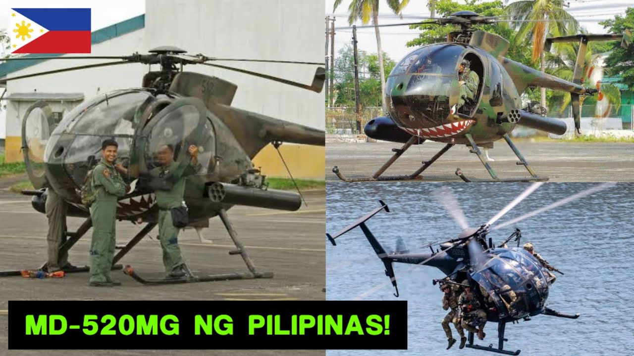 MD-520MG Defender ng Philippine Air Force! Papalitan na ng mas bagong ...