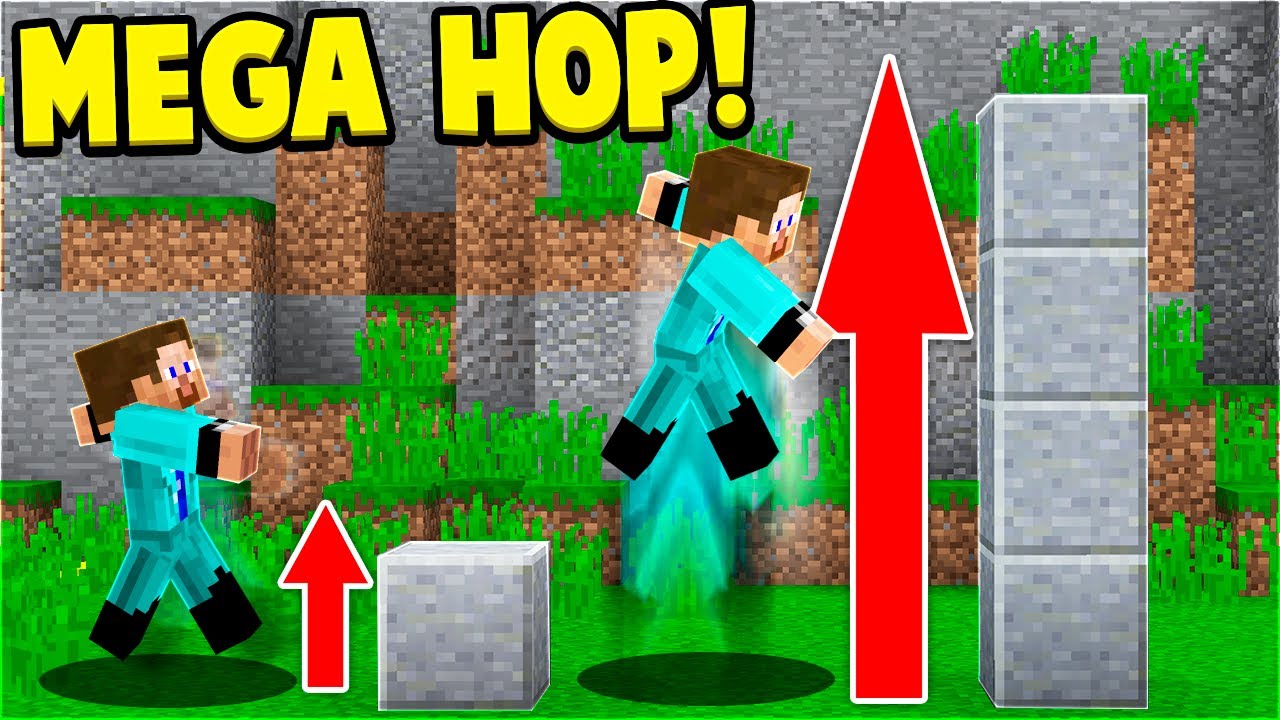 HVERT HOP = HØJERE HOP *MEGA HØJT* (DANSK MINECRAFT) - YouTube