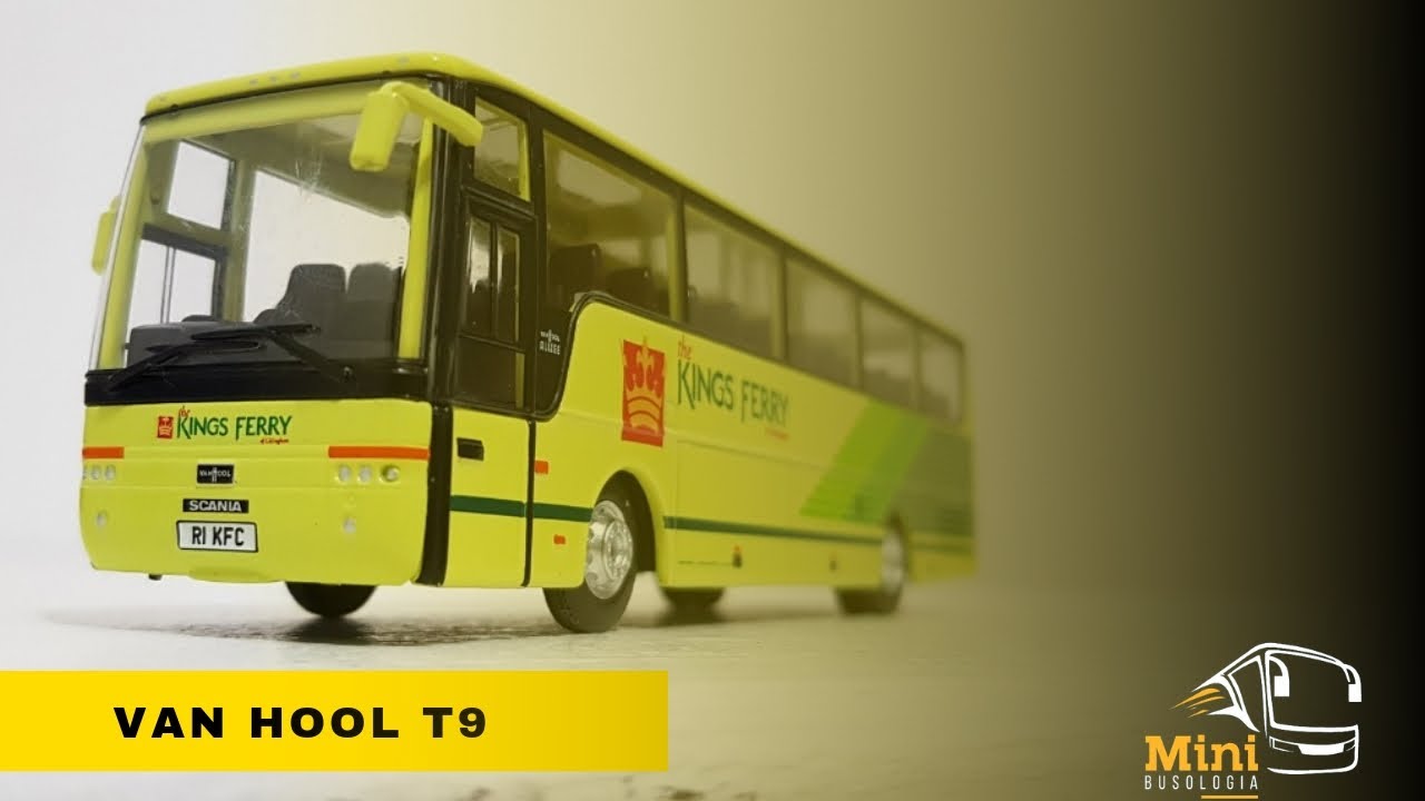 Miniature Bus Van Hool T9 - YouTube
