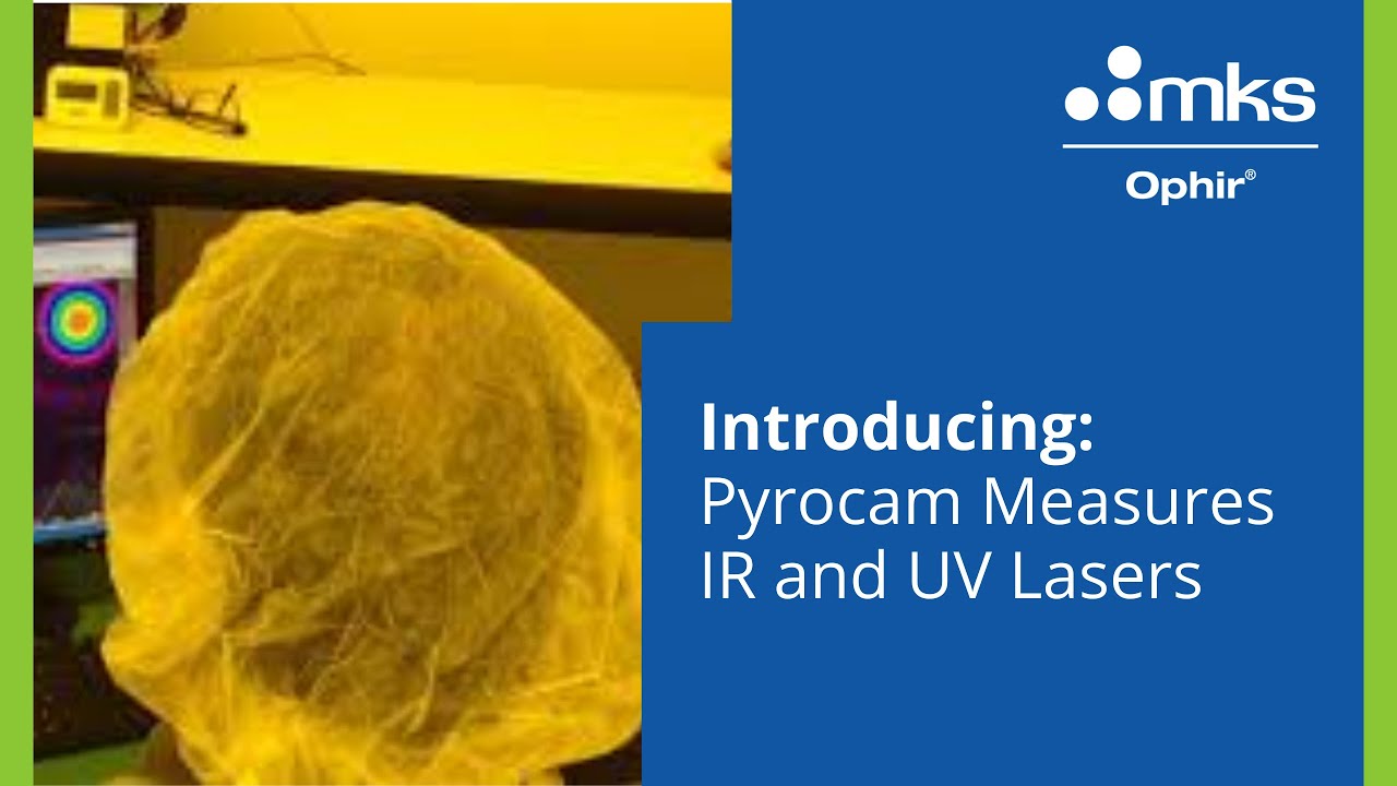 Pyrocam Measures IR and UV Lasers - YouTube