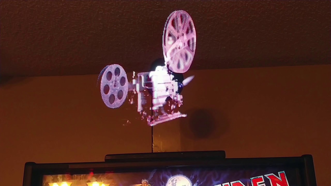 Creature from the Black Lagoon Projector Pinball Machine Hologram ...