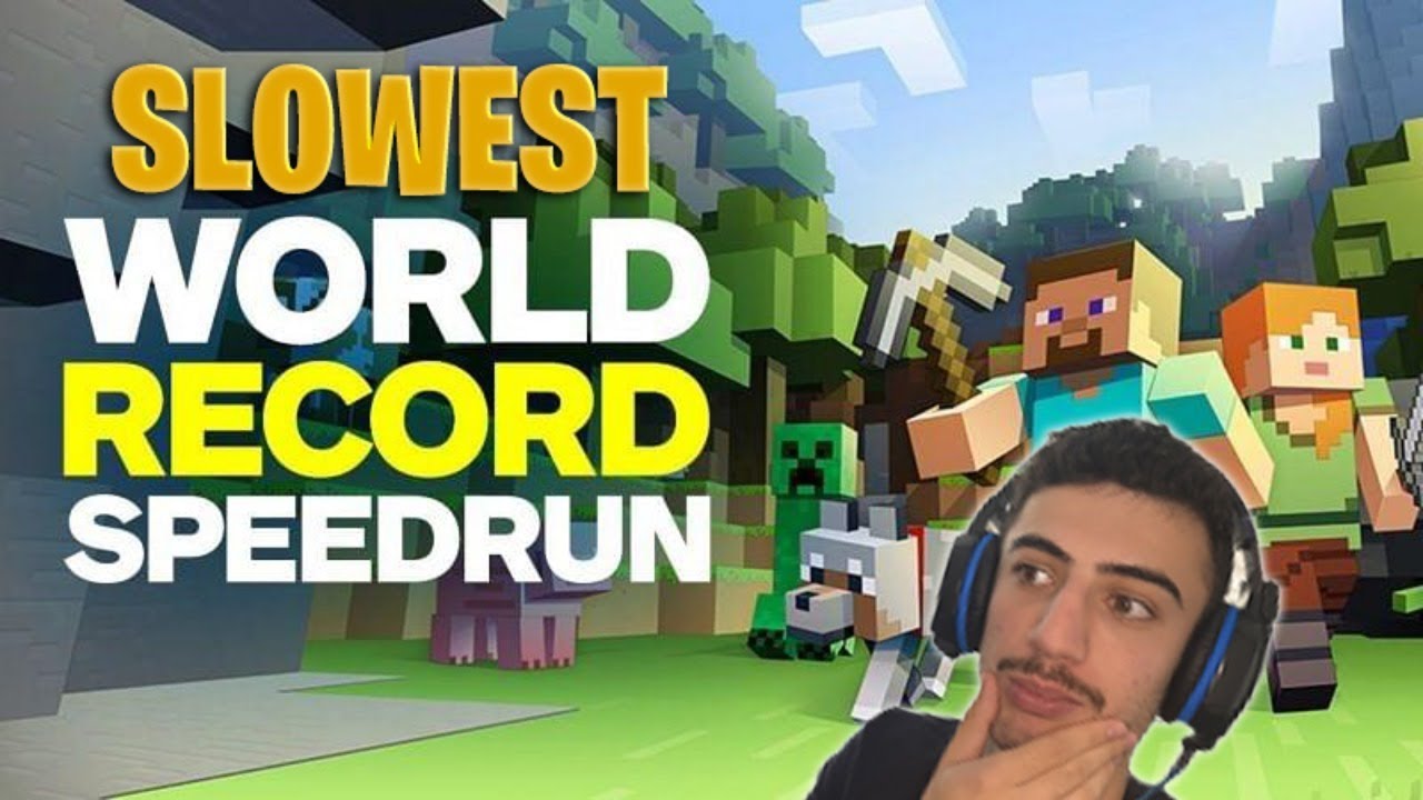 World Slowest Speedrun in Minecraft - YouTube