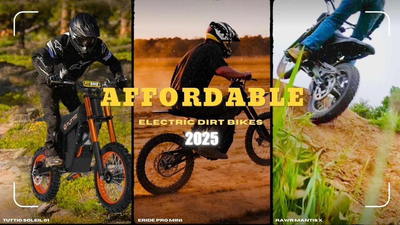 Best Affordable Electric Dirt Bikes of 2025: Tuttio, Rawr Mantis X ...