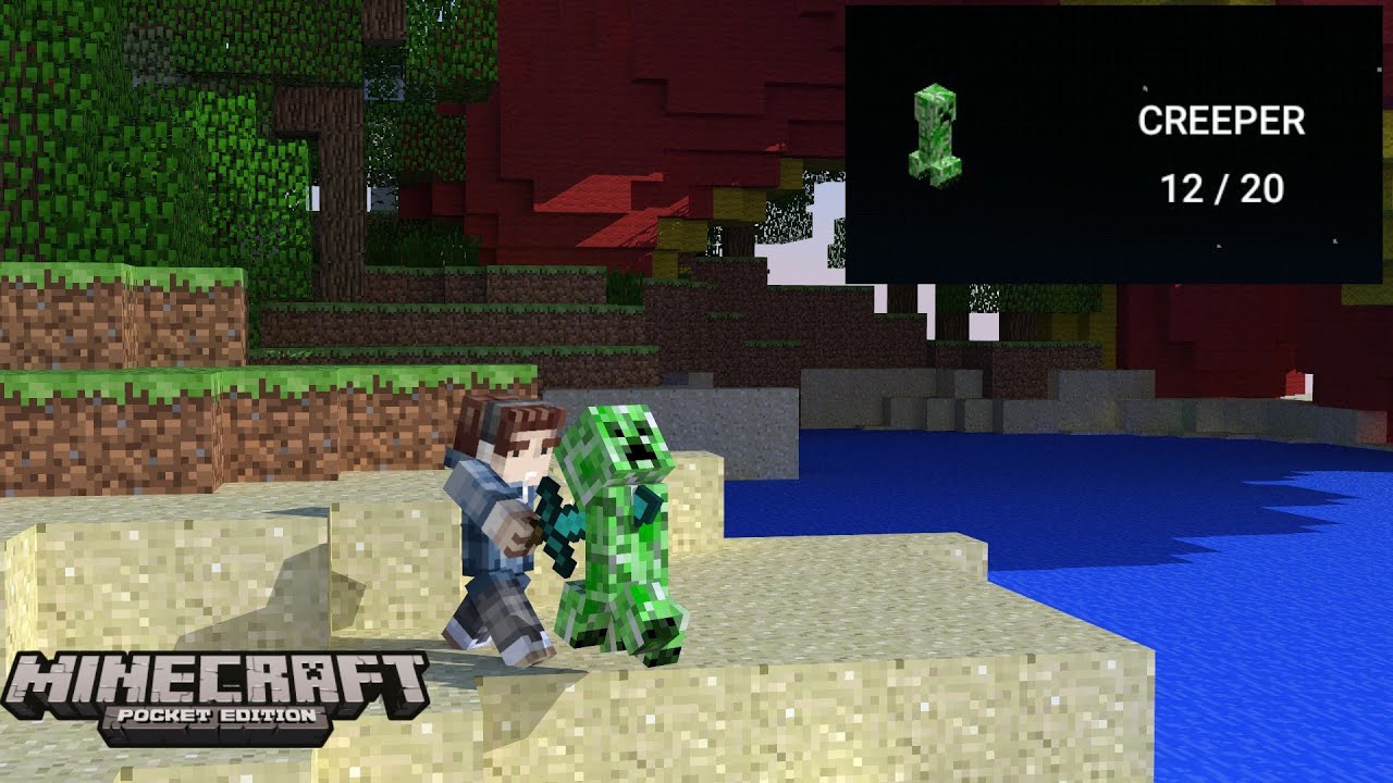 Indicador de Vida Mod - Minecraft PE v0.12.1 - YouTube