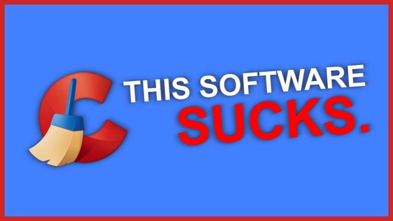 CCleaner is The Most Useless Software Ever - YouTube