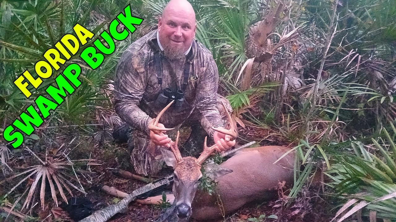 I thought I MISSED!! Hunting swamps for that TROPHY Florida Buck ...