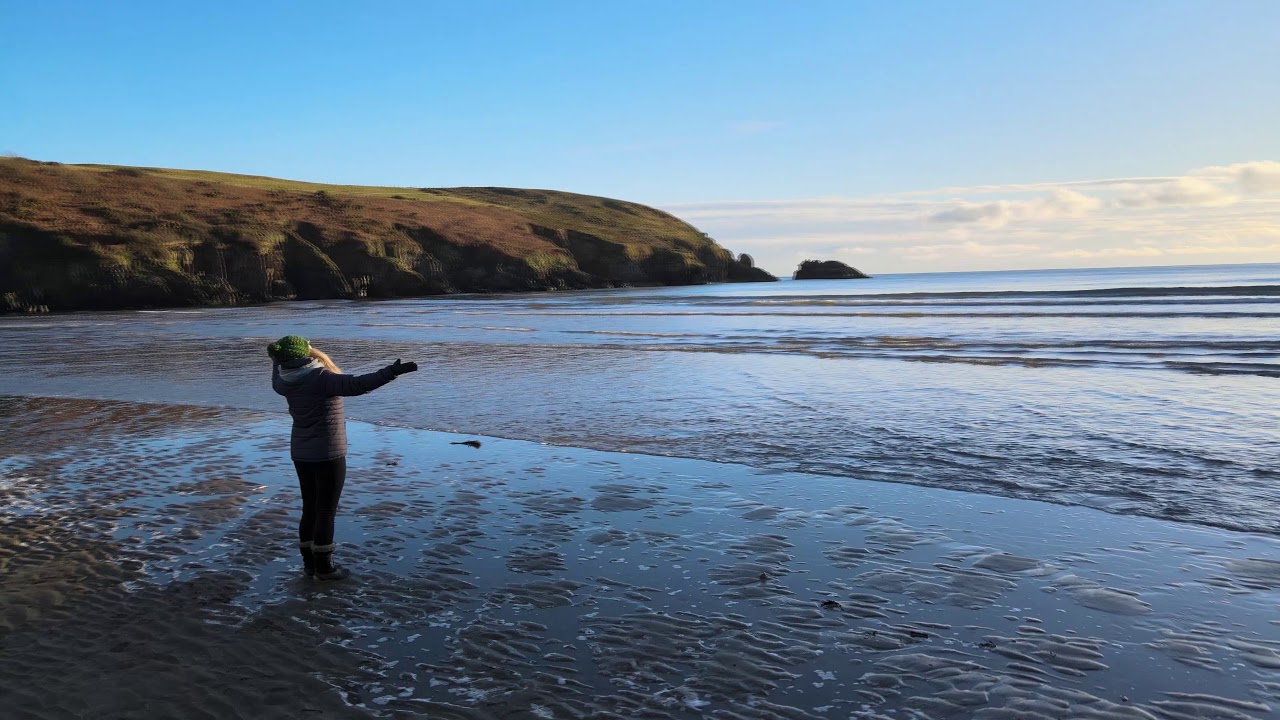 Mahon Falls ... Stradbally Cove ... Ballydowane Beach ... 12.2020 - YouTube
