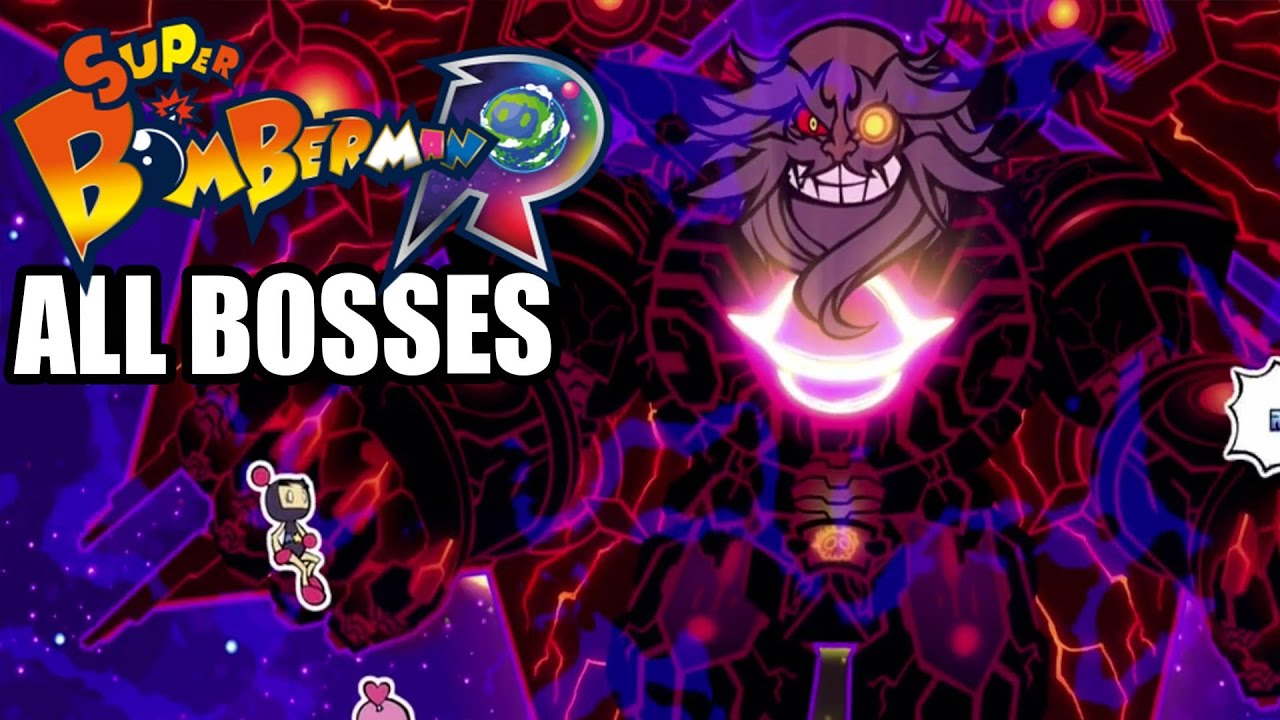Super Bomberman R - All Bosses - YouTube