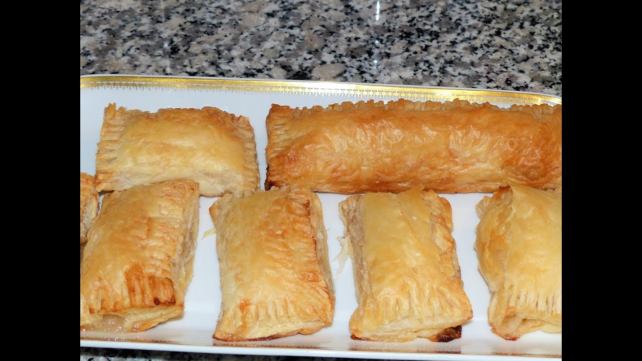 Pastelitos de Coco con masa de hojaldre - YouTube