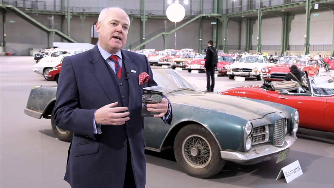 Bonhams Classis Car Auction Paris - YouTube