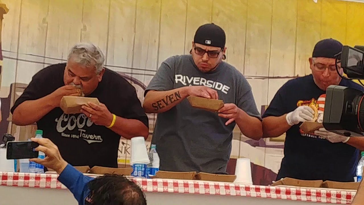 2019 Colorado State Fair Slopper Eating Contest - YouTube
