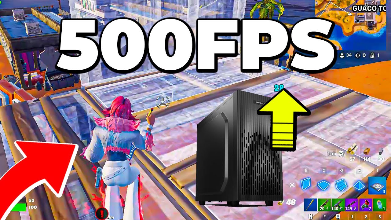 How to Get 500 FPS in Fortnite Chapter 6!🔥(Fix FPS Drops & Boost FPS ...