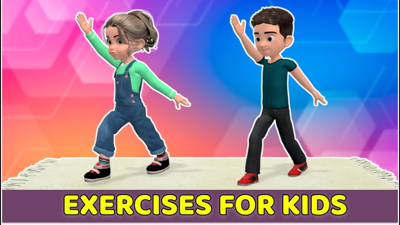 16 KIDS EXERCISES FOR BURNING FAT AND PROGRESSING MUSCLE - YouTube