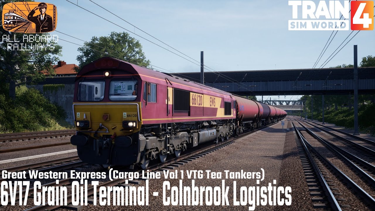 6V17 Grain Oil Terminal - Colnbrook Logistics Great Western Express ...