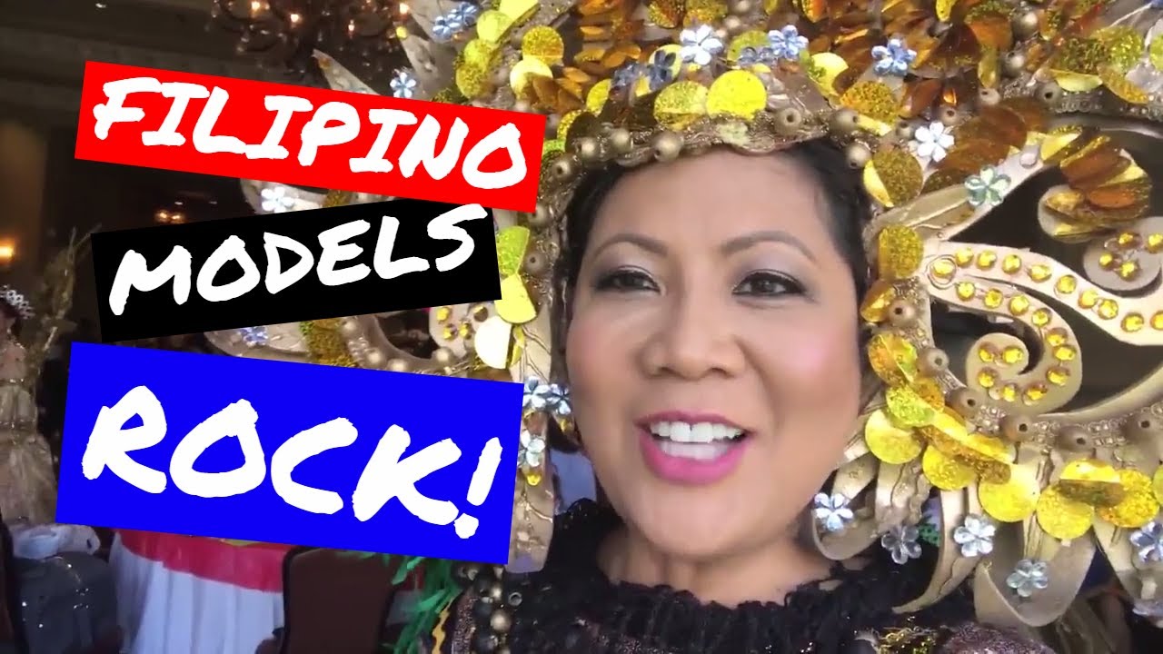 Filipino American Modeling Ambassadors - Houston TX Fashion Show - YouTube