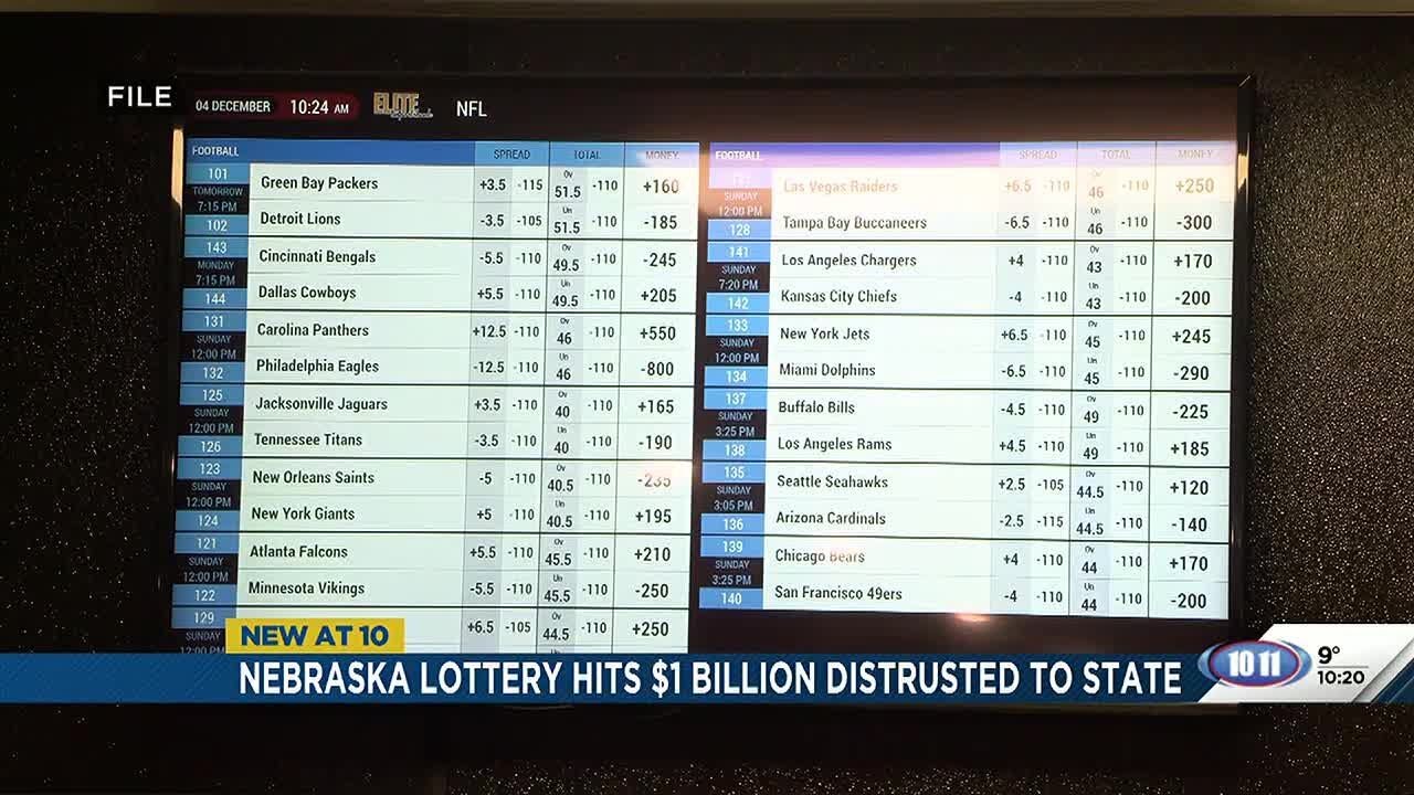 Nebraska Lottery hits $1 billion distributed to state - YouTube