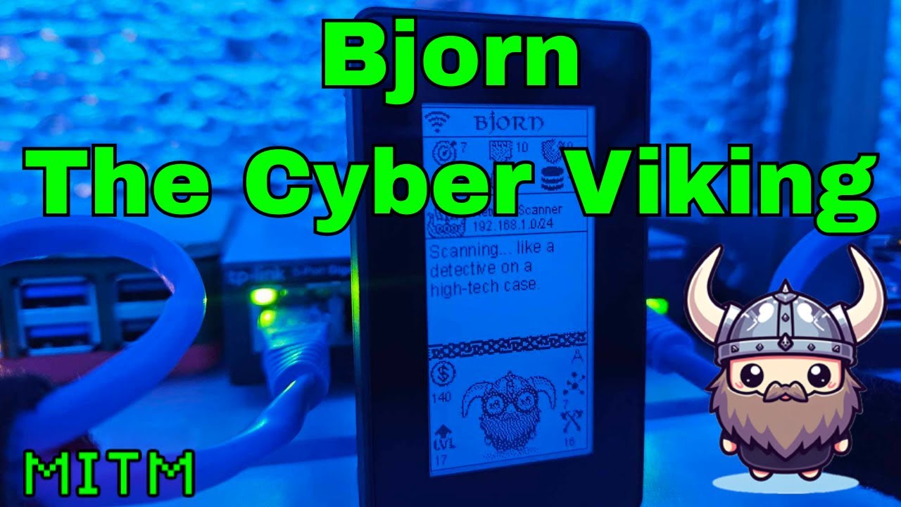 The easiest way to set up Bjorn the Cyber Viking #raspberrypi - YouTube