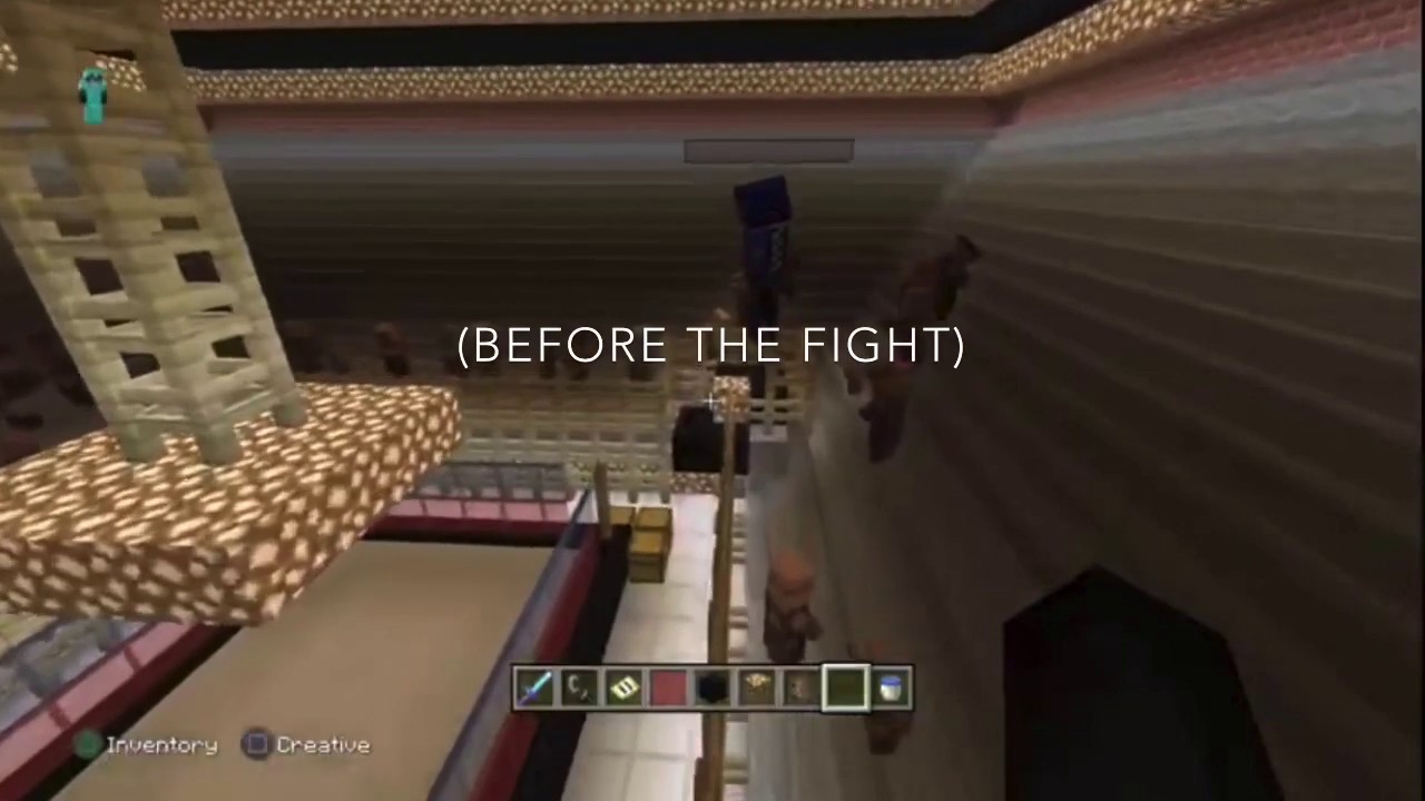 Minecraft Fight!! - YouTube