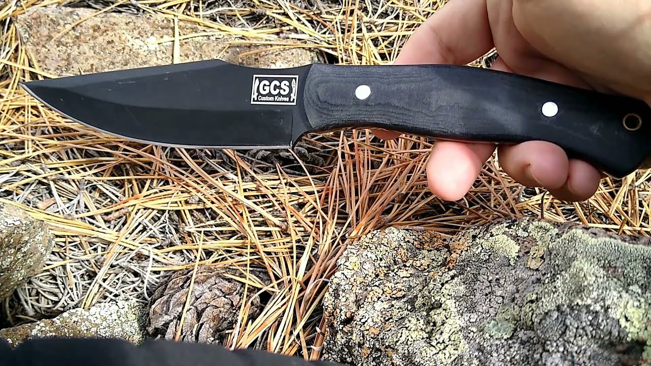 GCS CUSTOM KNIVES Model GCS -189 knife - D2 blade steel. Amazon $59.99 ...