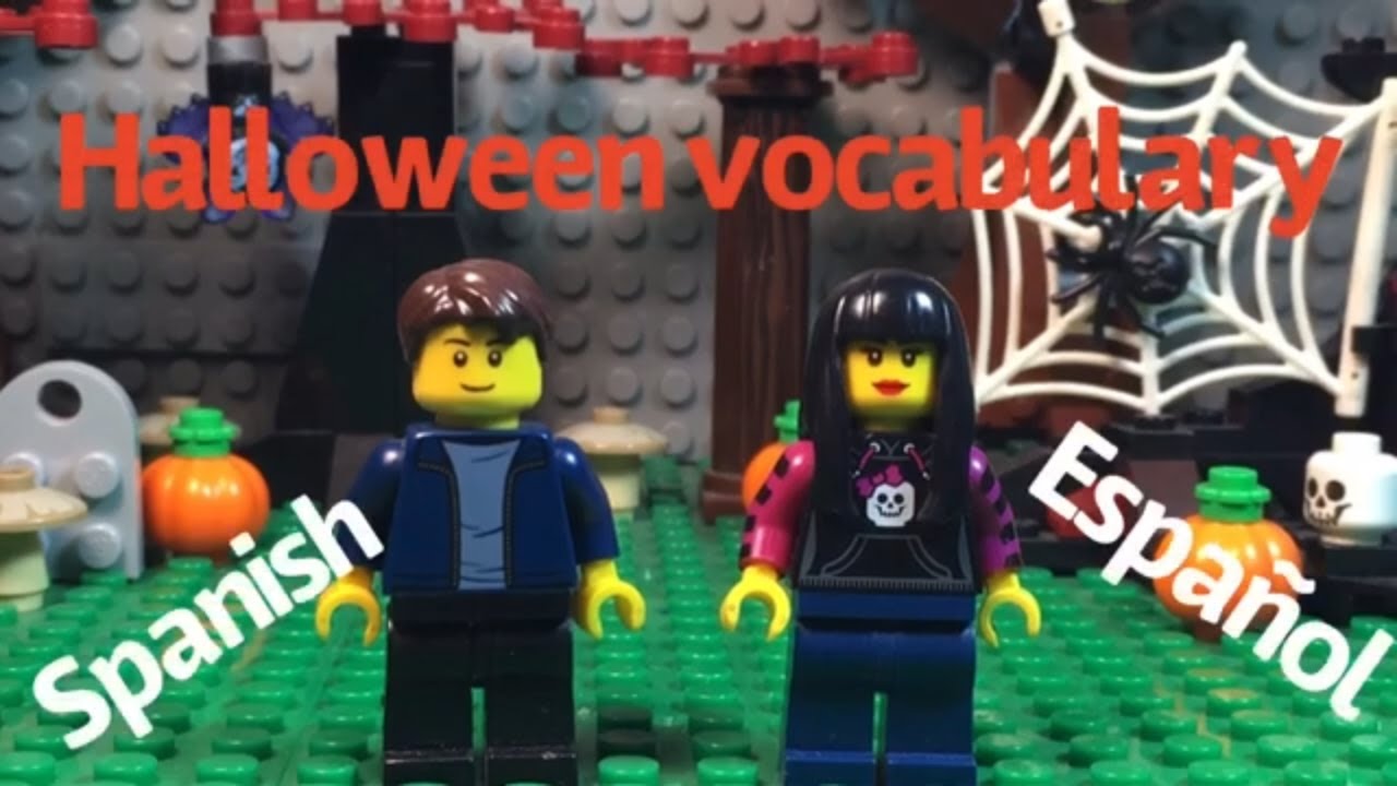 Learn Halloween vocabulary in Spanish with Lego/Aprende vocabulario de ...